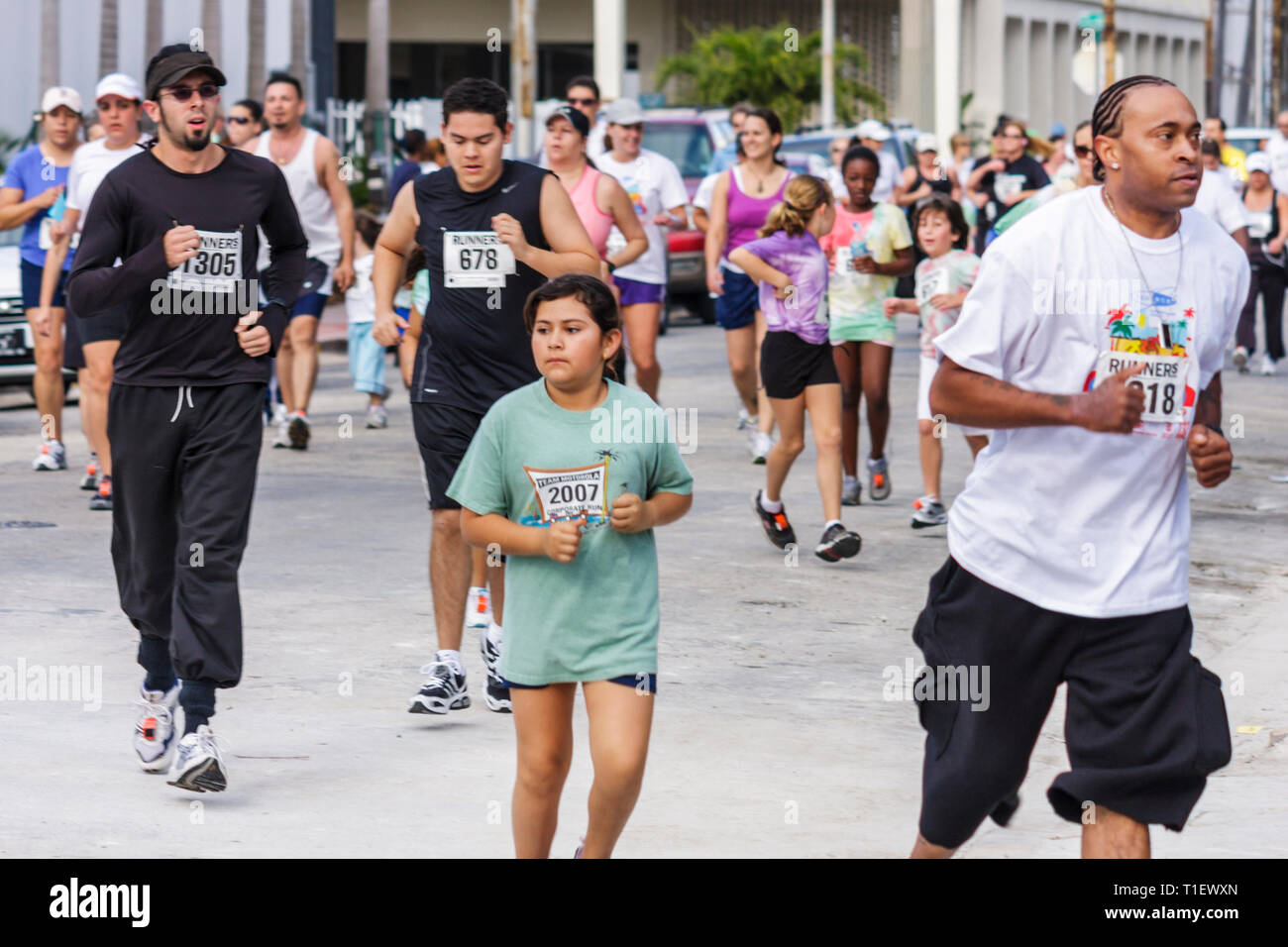Miami Beach Florida,Ocean Drive,South Pointe 5K Run,benefit,charity ...