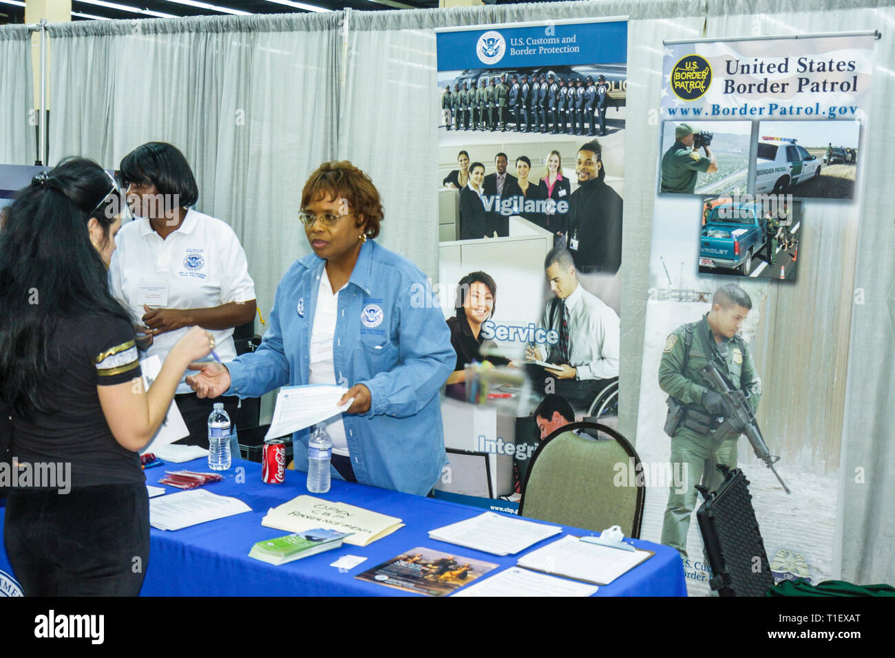 Recruiting Booth High Resolution Stock Photography and Images - Alamy