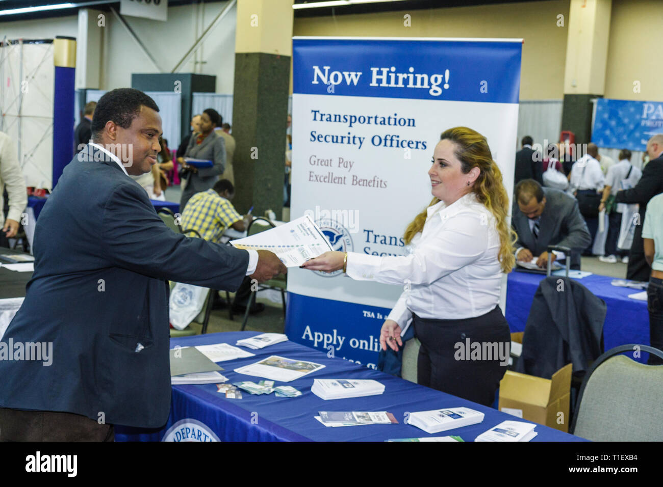 Recruiting Booth High Resolution Stock Photography and Images - Alamy