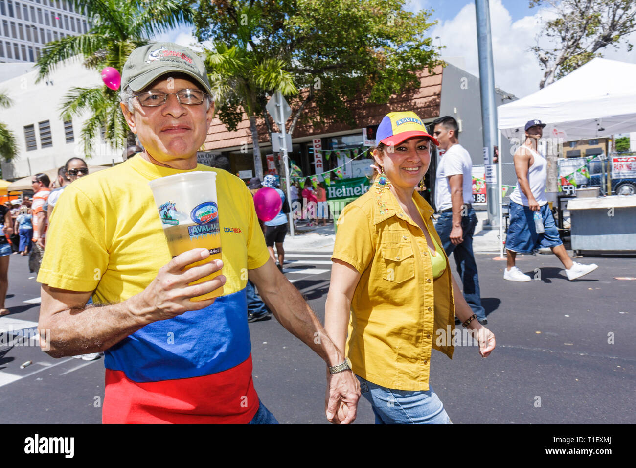 Miami Florida,Little Havana,Calle Ocho,event,festival,street fair ...