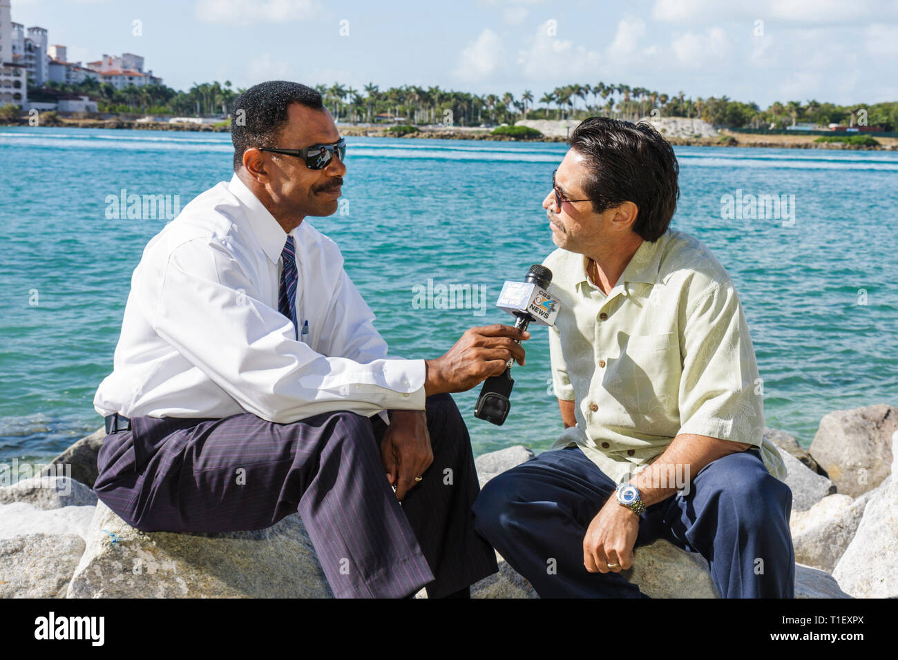 Miami Beach Florida,South Pointe Park Point public renovation,reopening ...
