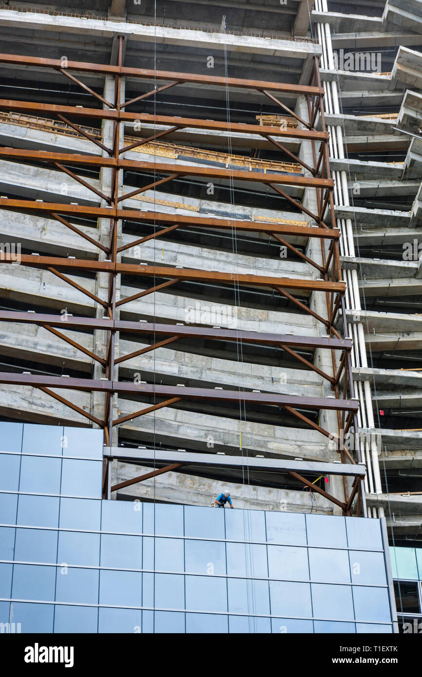 Miami Florida,under new construction site building builder,project ...