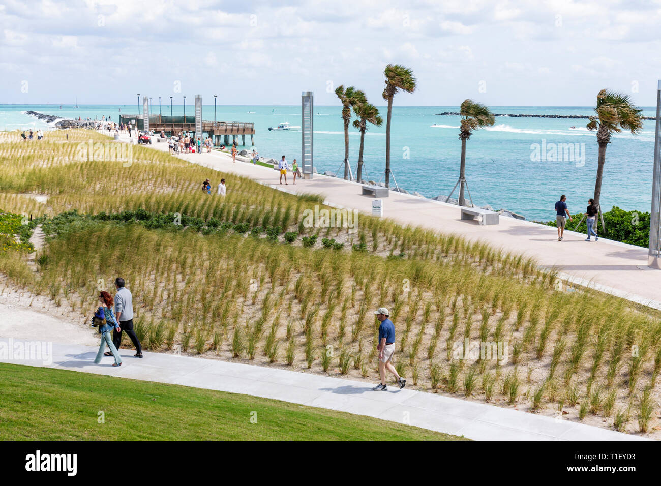 Miami Beach Florida,South Pointe Park,Point,Grand Reopening,Government ...
