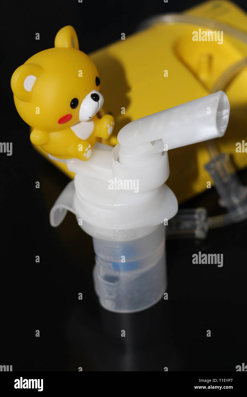 Nebulizer for the treatment of respiratory diseases. Inhalation ...