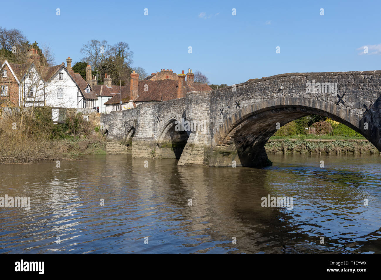 Aylesford bridge hi-res stock photography and images - Alamy