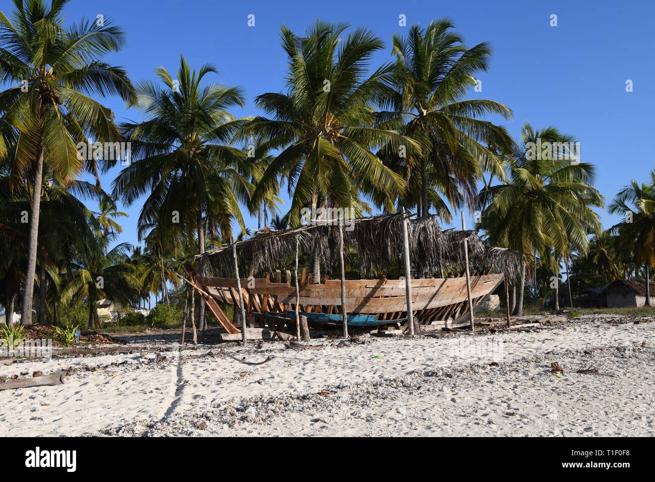 Matemo Island, Quirimbas Archipelago, Mozambique, East Africa Stock ...
