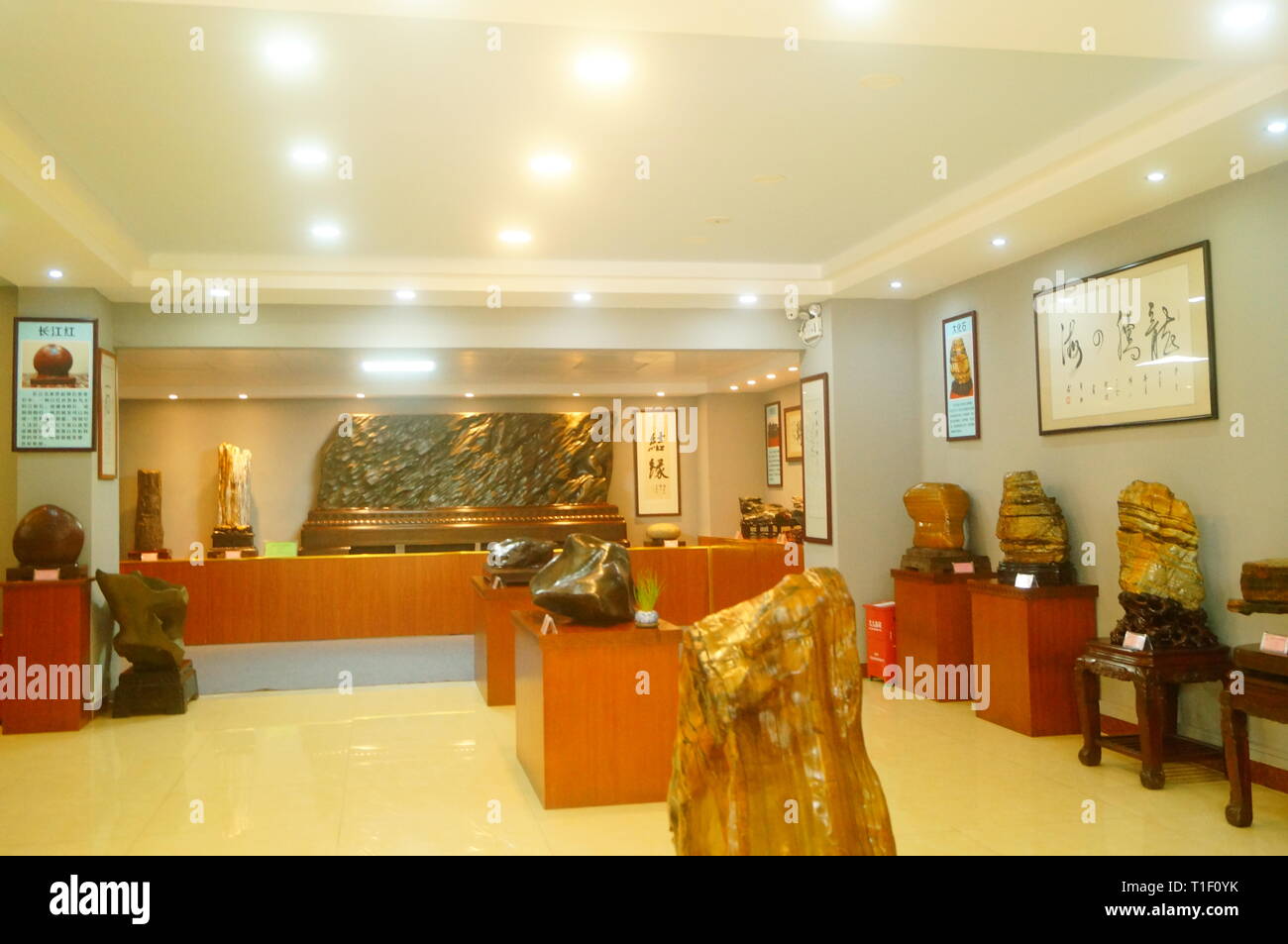 Shenzhen, China: The Margin Stone Museum, a private museum, showcases ...