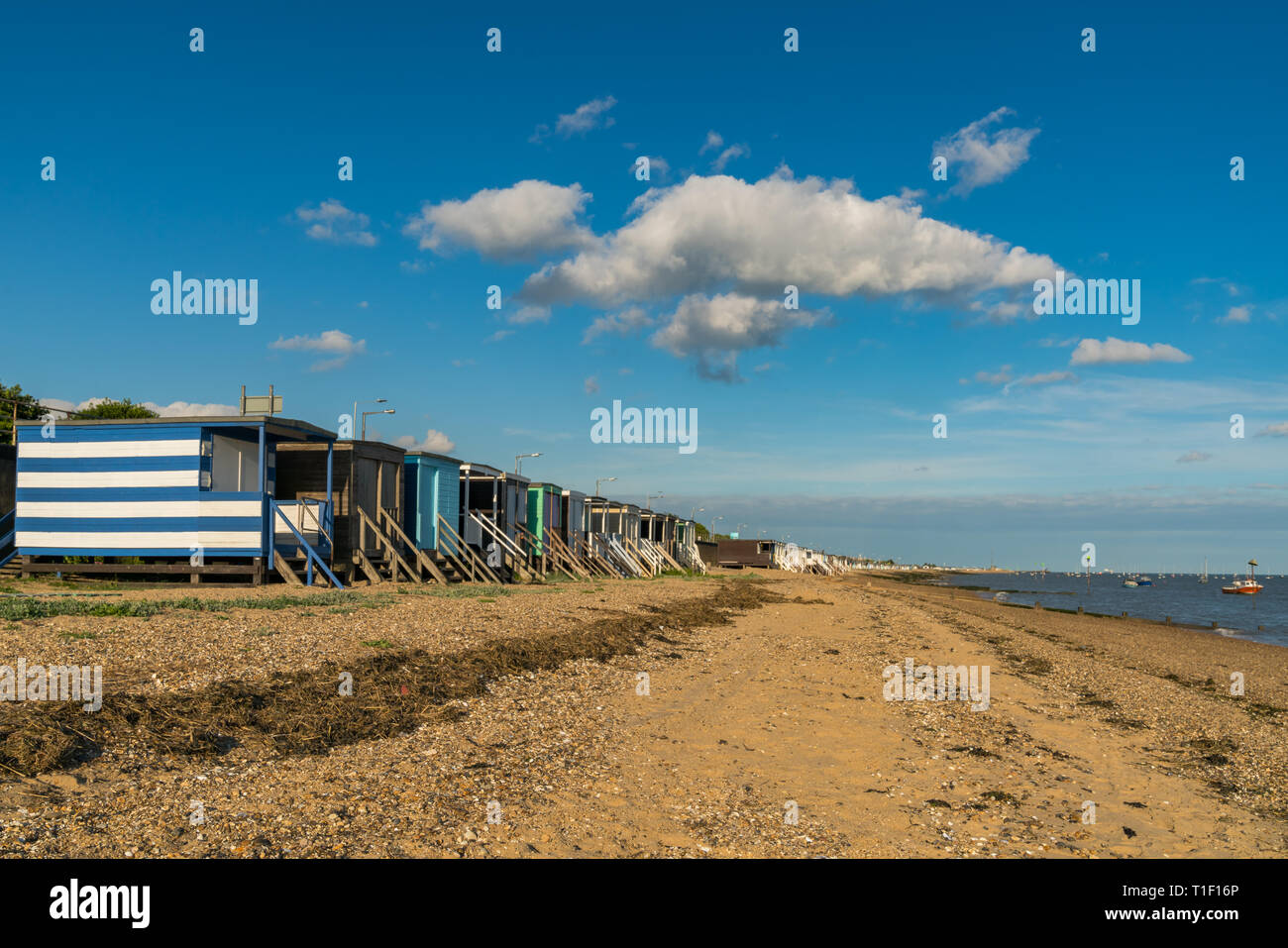 Beach huts southend on sea beach in hi-res stock photography and images ...