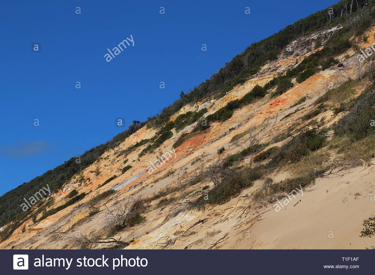 Coloured Sand Cliffs High Resolution Stock Photography and Images - Alamy