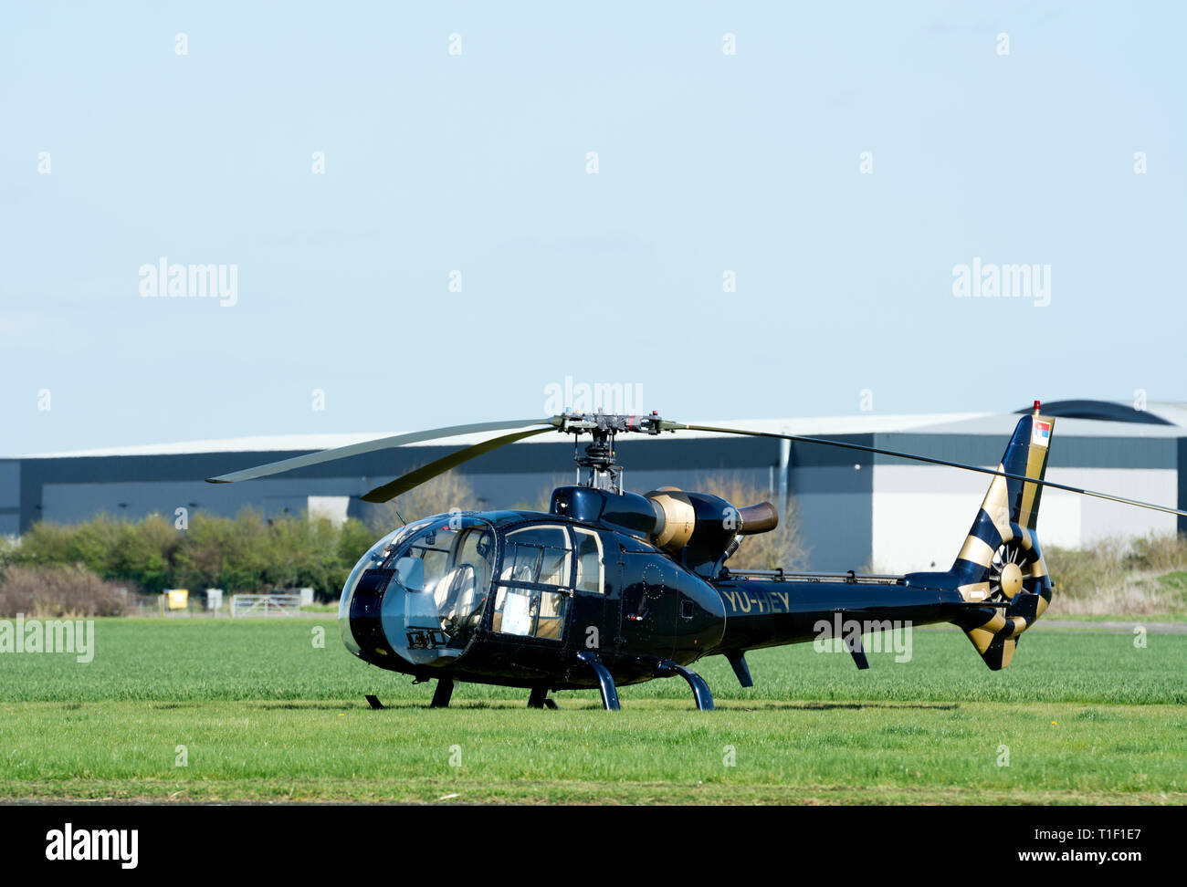Gazelle helicopter hi-res stock photography and images - Alamy