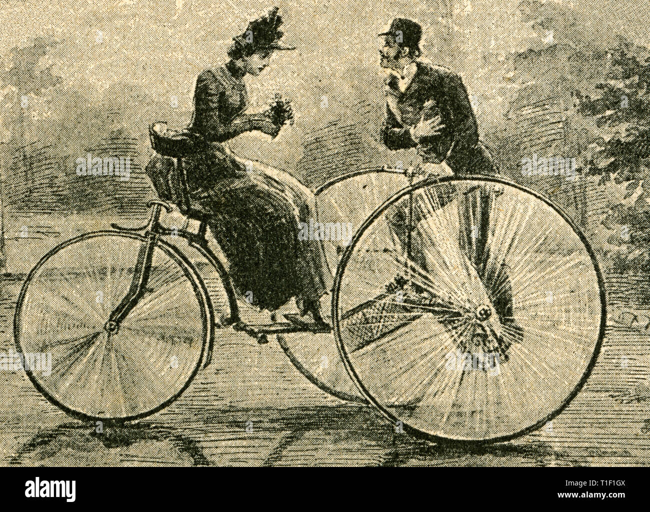 Man und lady hi-res stock photography and images - Alamy