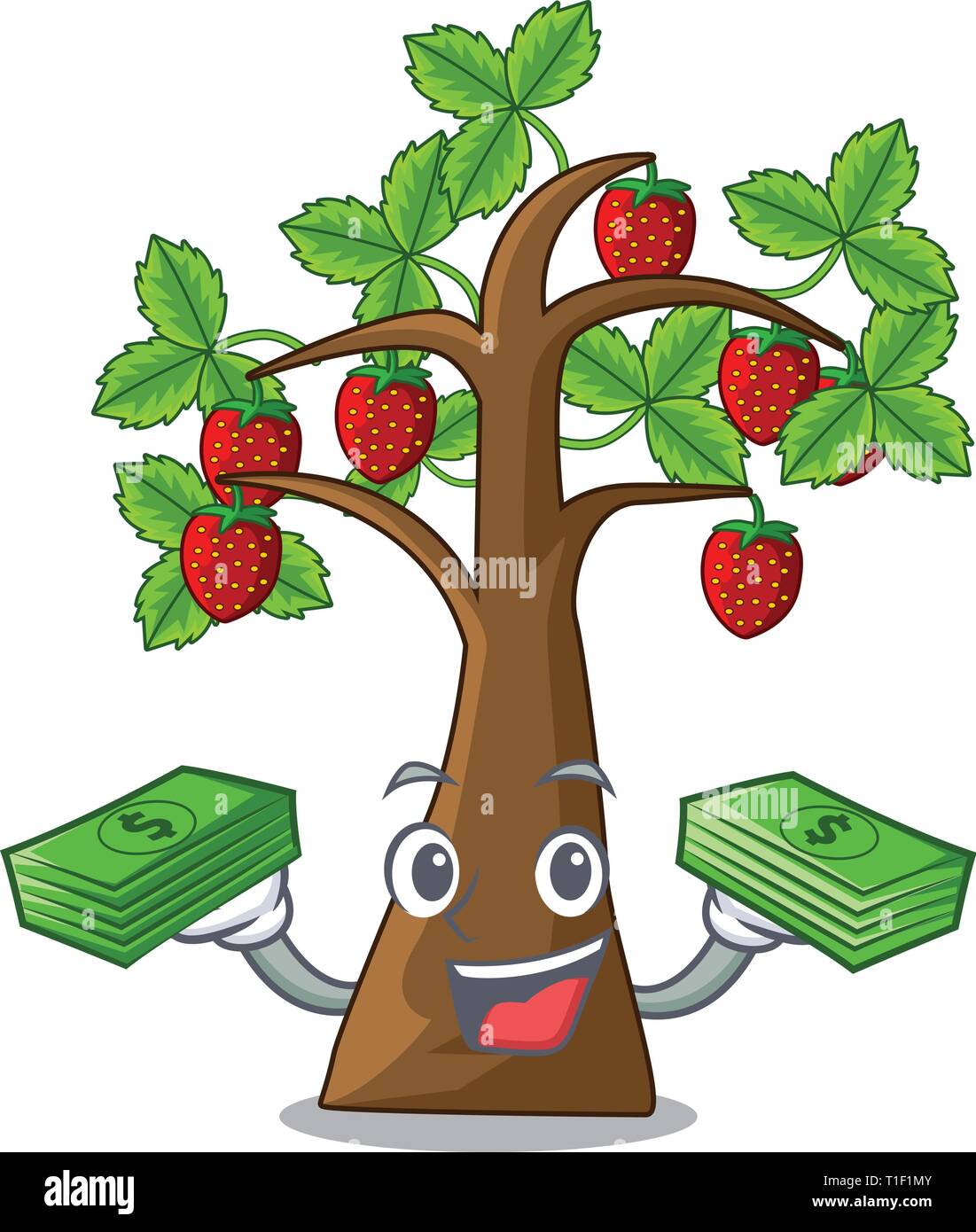 Money Growing On Tree Cartoon
