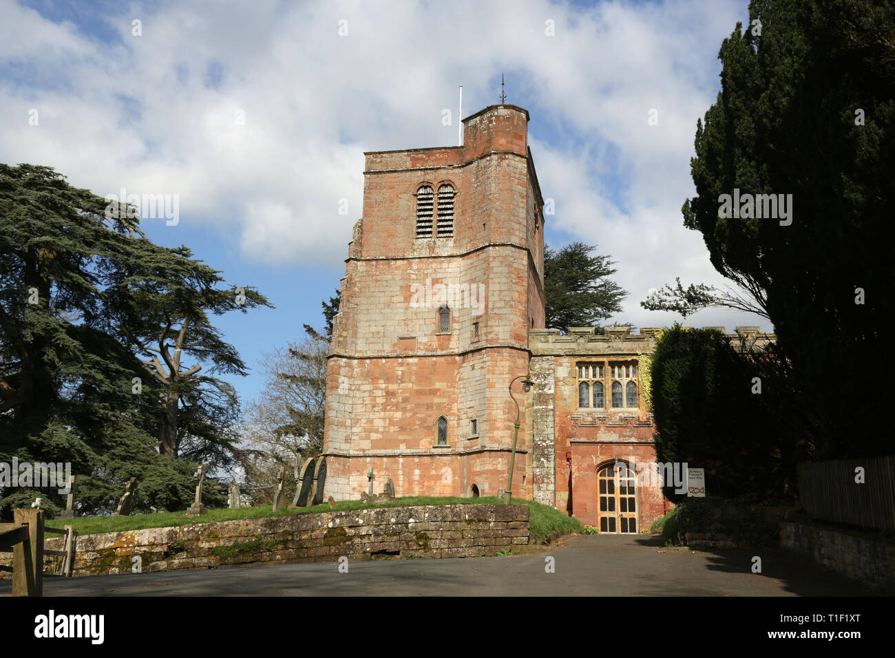 St. Peter's church in Upper Arley, Worcestershire, England, UK Stock ...