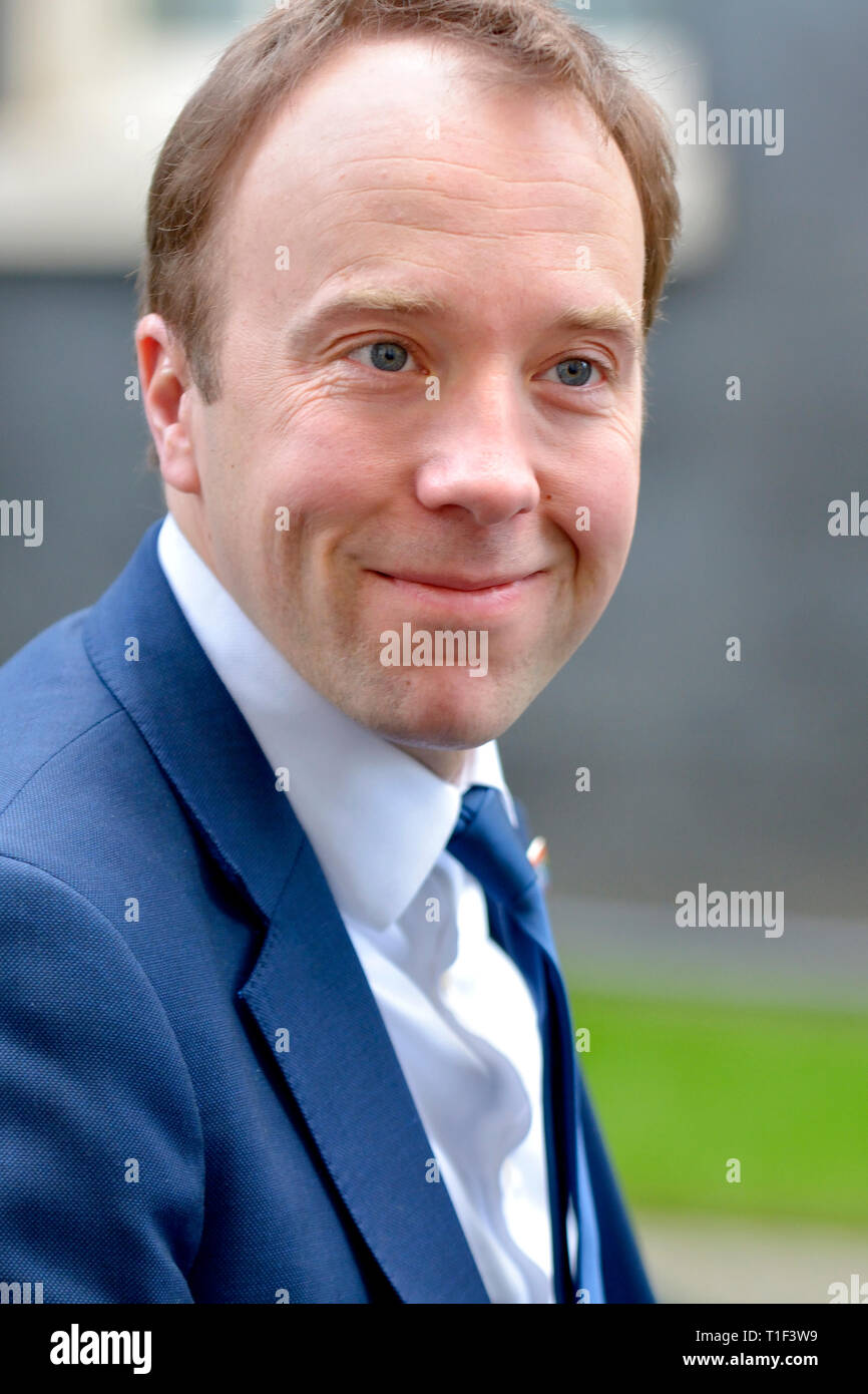 Matt hancock 2019 london hi-res stock photography and images - Alamy