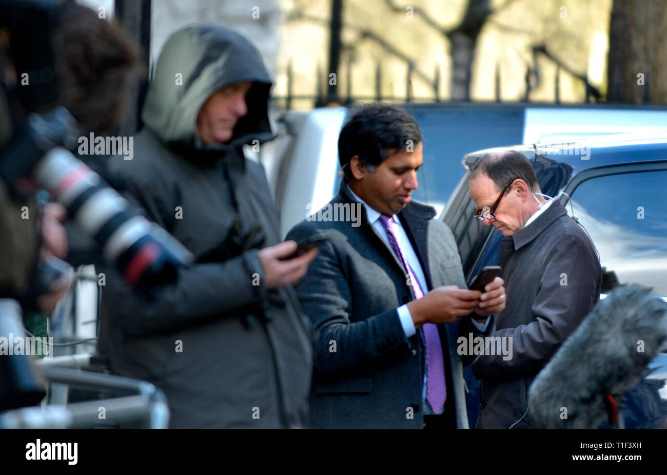 Norman Smith (BBC Assistant Political Editor) and Faisal Islam (Sky ...