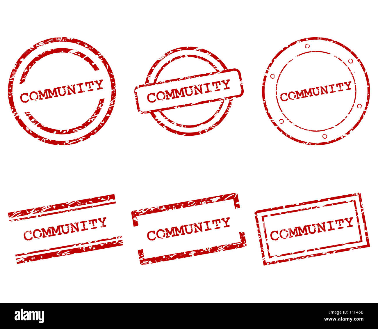 Community stamp sign seal hi-res stock photography and images - Alamy