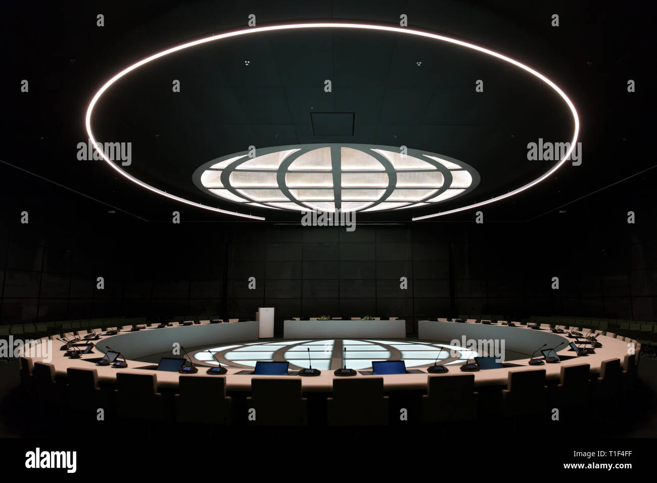 THE HAGUE - Meeting room in the ministry of foreign affairs Stock Photo ...