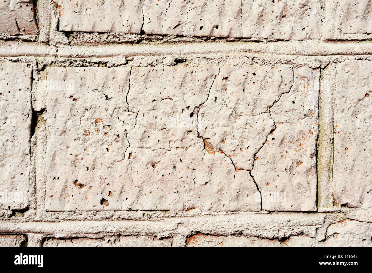 Old painted brick wall background. Brick wall texture Stock Photo - Alamy