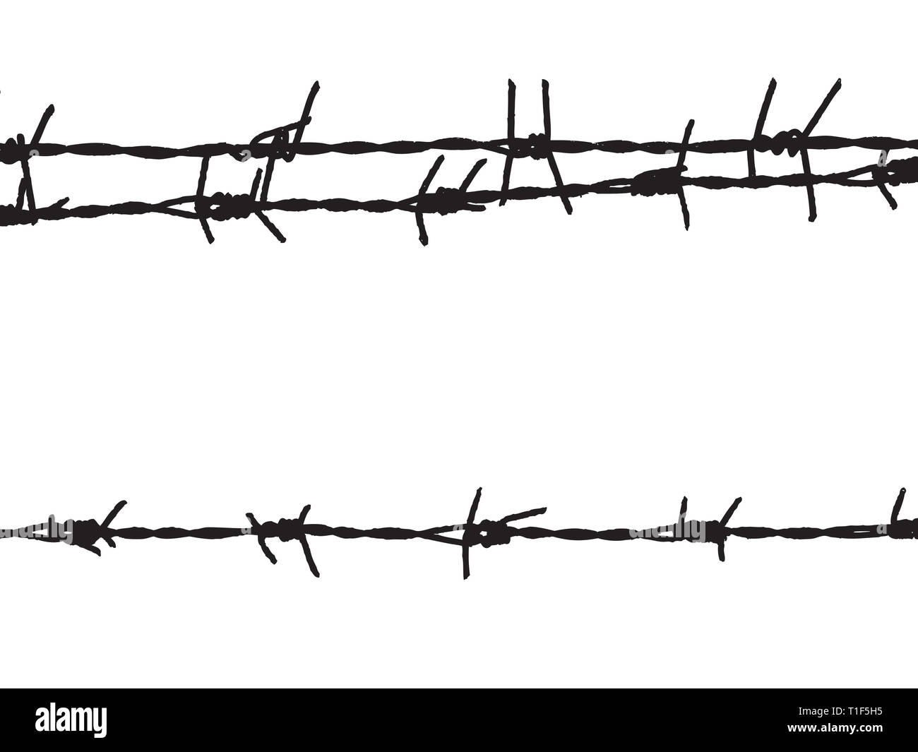 Barbed Wire Fence Old High Resolution Stock Photography and Images - Alamy