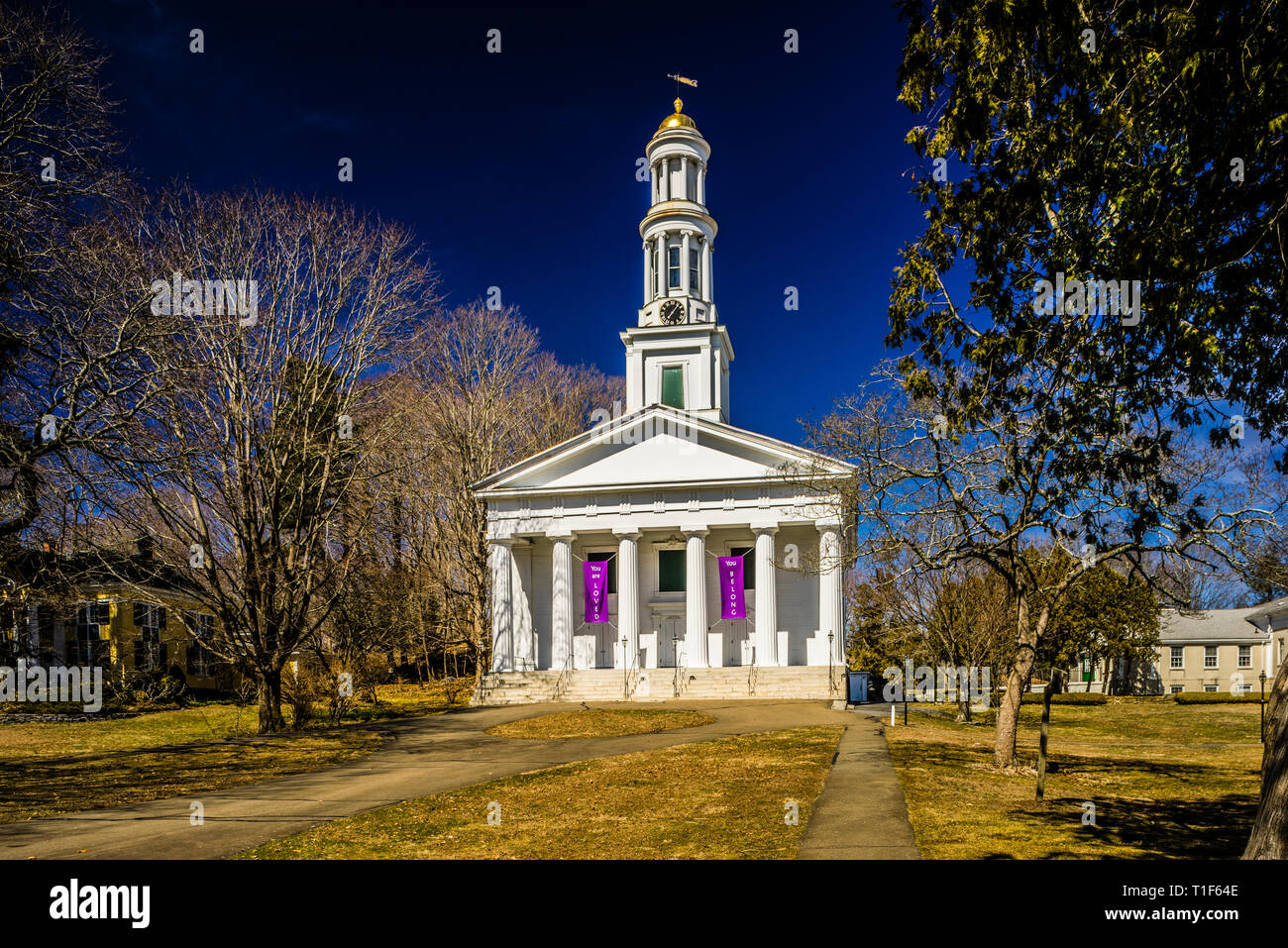 First Congregational Church Madison Green Historic District Madison ...