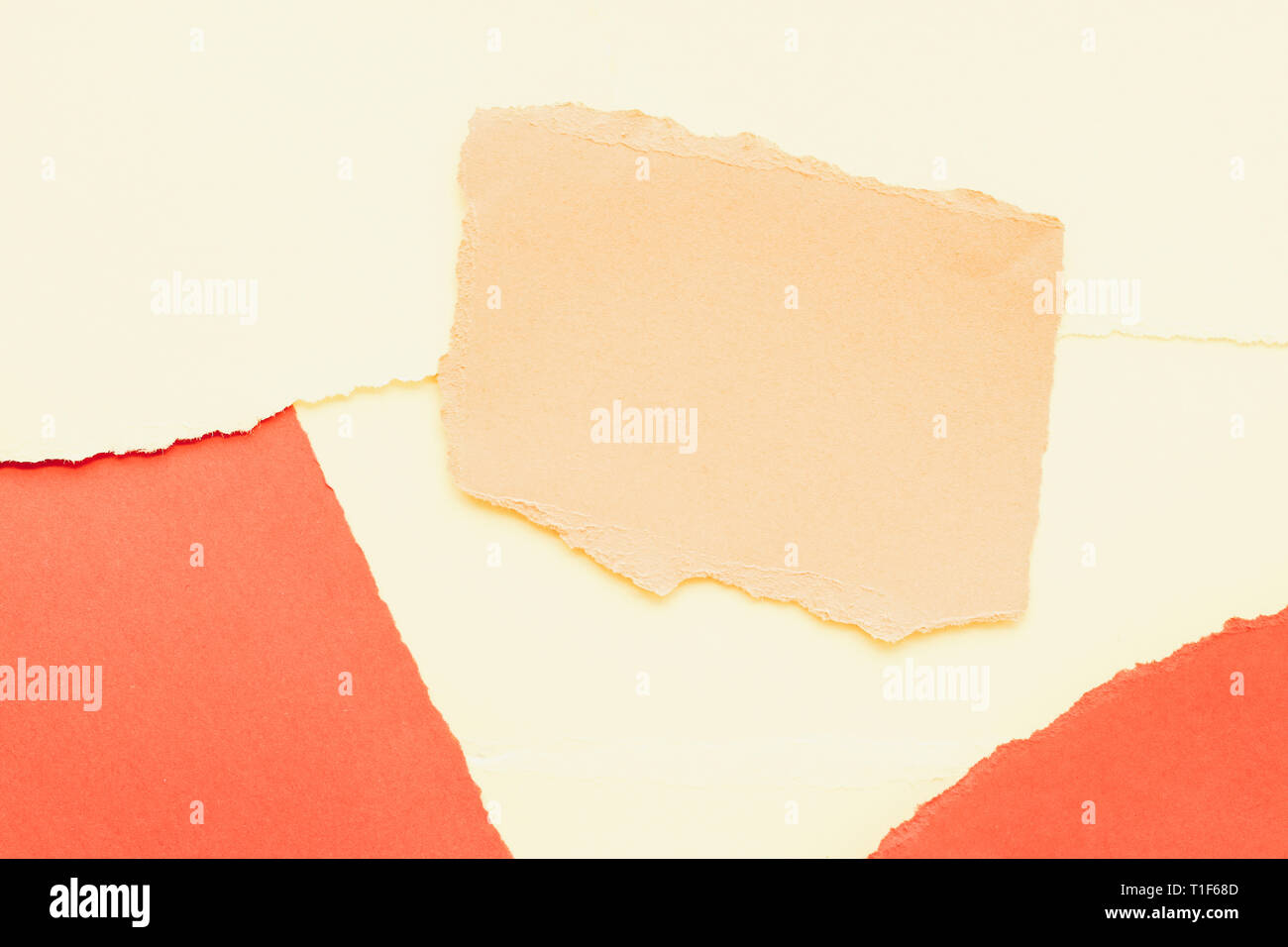 Torn paper texture as background. Creativity takes time Stock Photo - Alamy