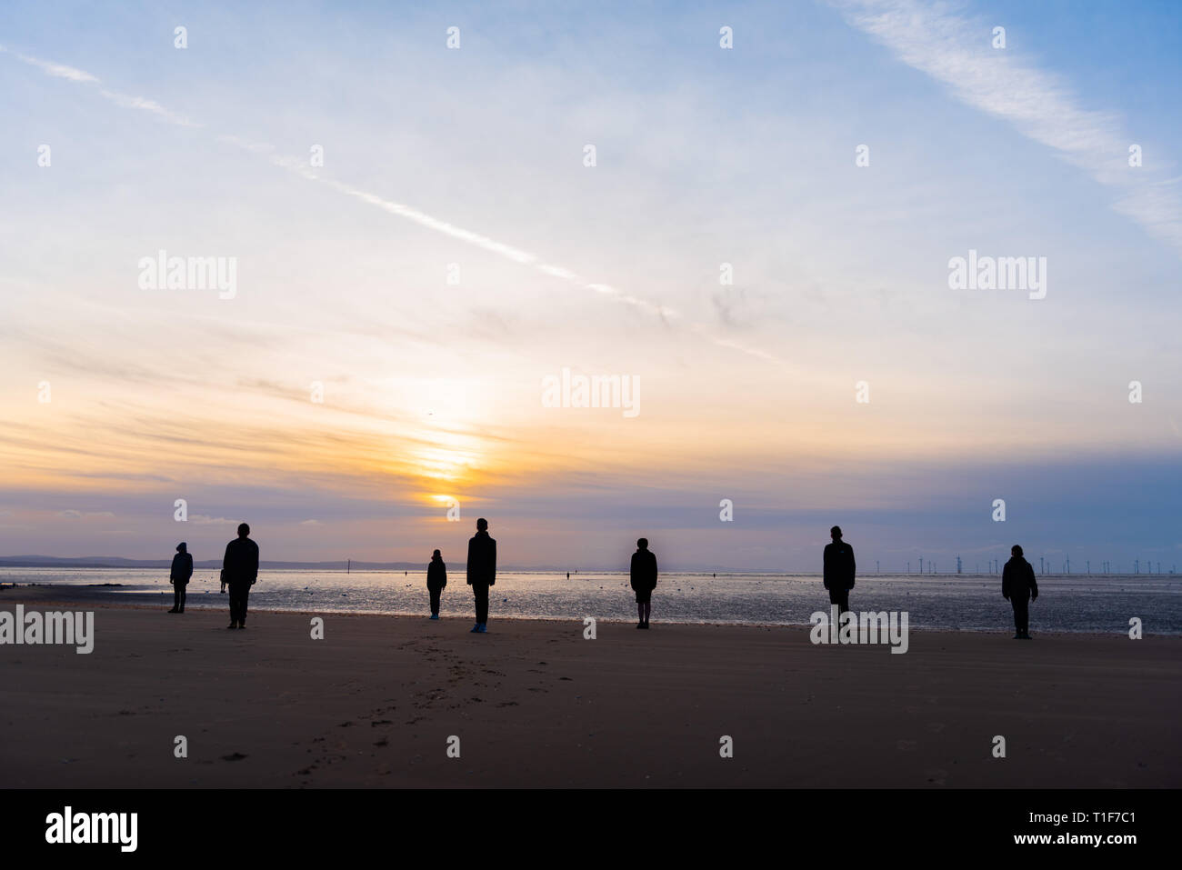 Another Place - Anthony Gormley Stock Photo - Alamy
