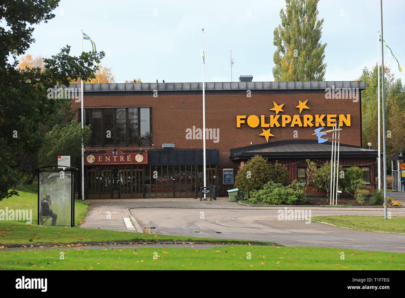 MOTALA 20171017 Motala Folkets park. Foto Jeppe Gustafsson Stock Photo ...