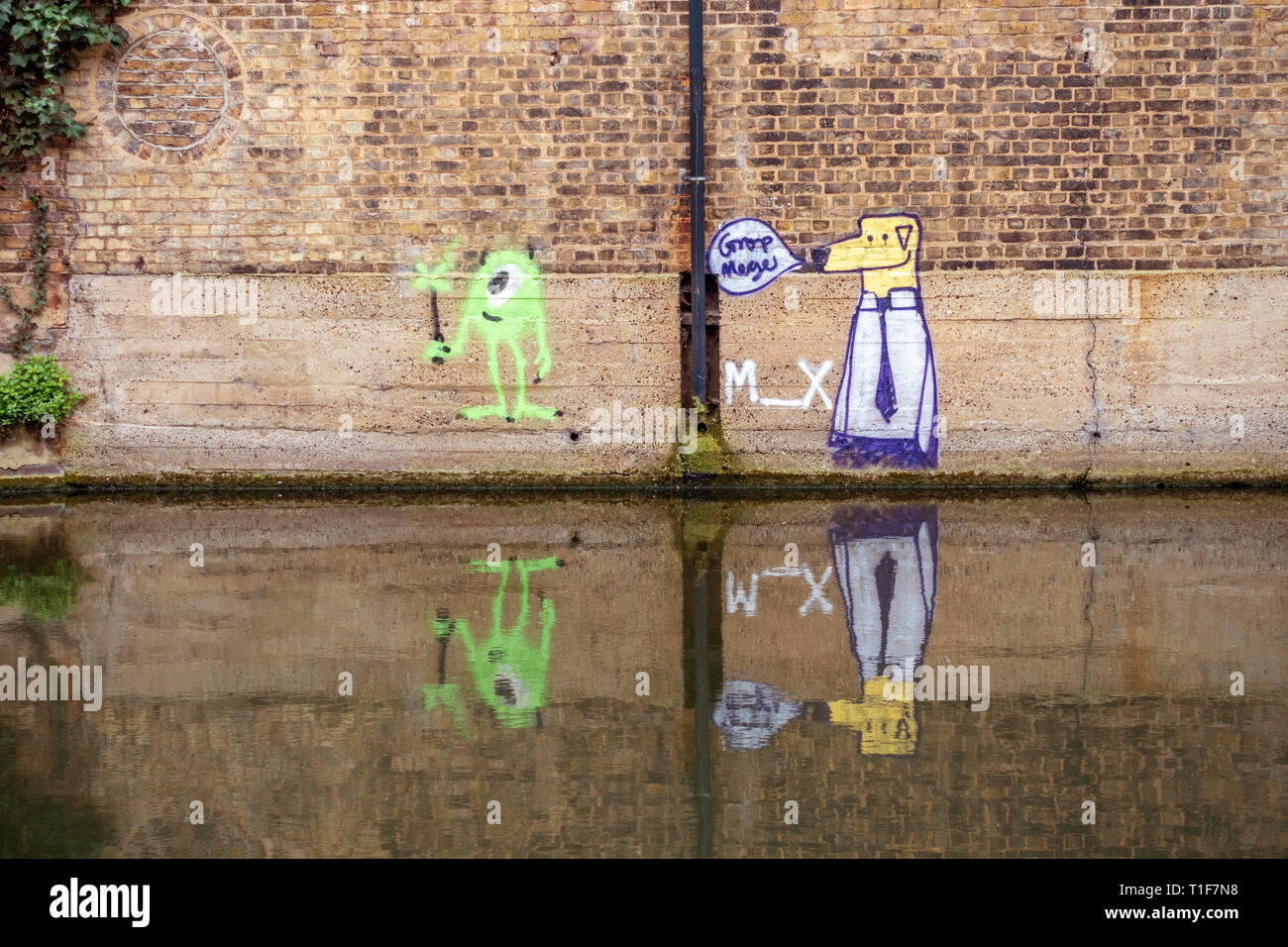 Graffiti figures hi-res stock photography and images - Alamy