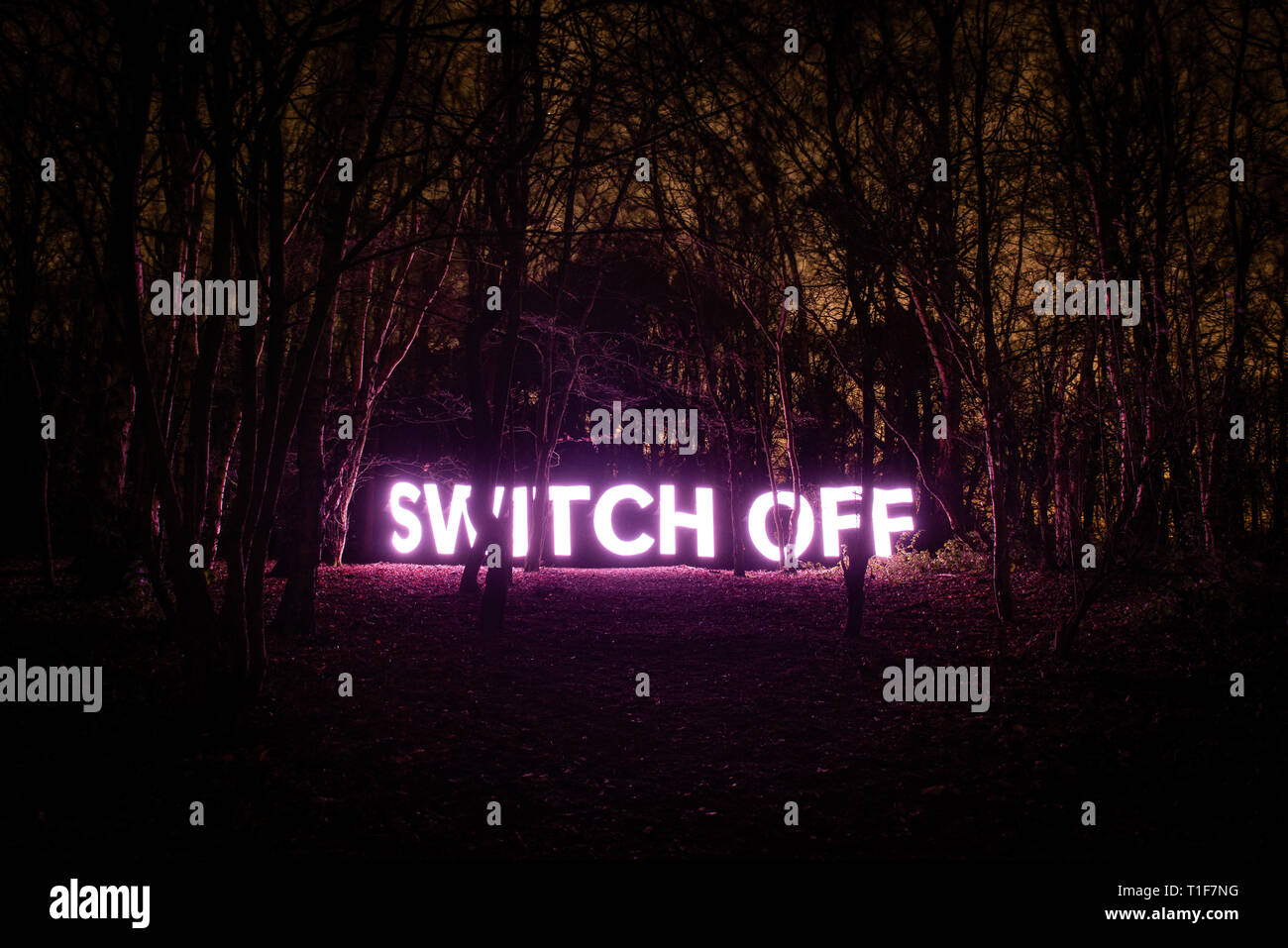 Switch off your mobile phone hi-res stock photography and images - Alamy