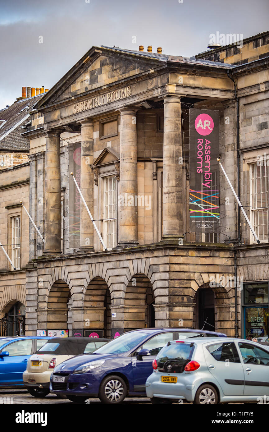 In the assembly rooms in edinburgh hi-res stock photography and images ...