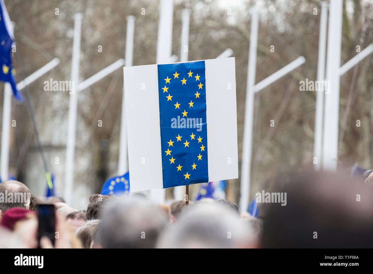 European union heart banner. Pro European brexit banner Stock Photo - Alamy