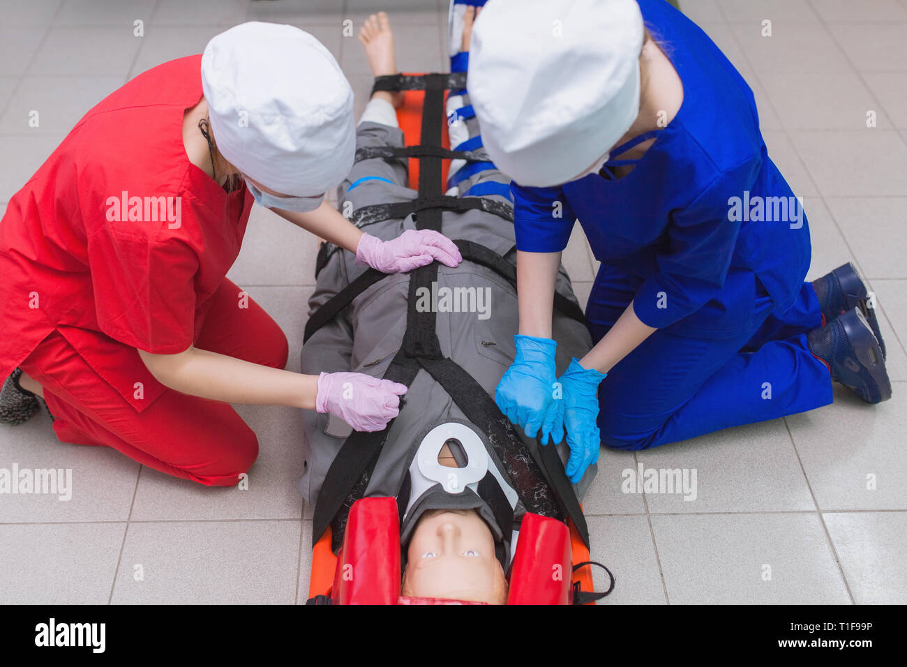 First aid to the victim in emergency situations. Transportation of the ...