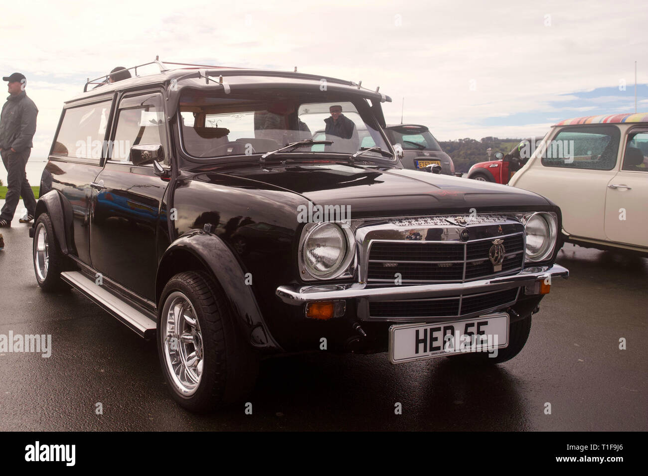 Mini Coopers, Plymouth, Devon, England Stock Photo - Alamy