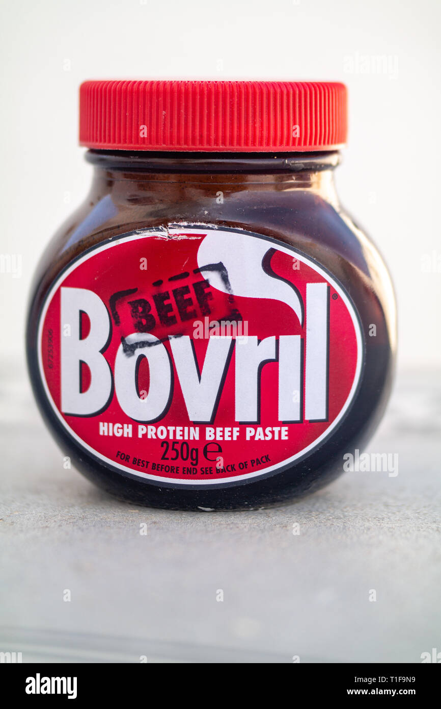 Jar of Bovril Stock Photo - Alamy
