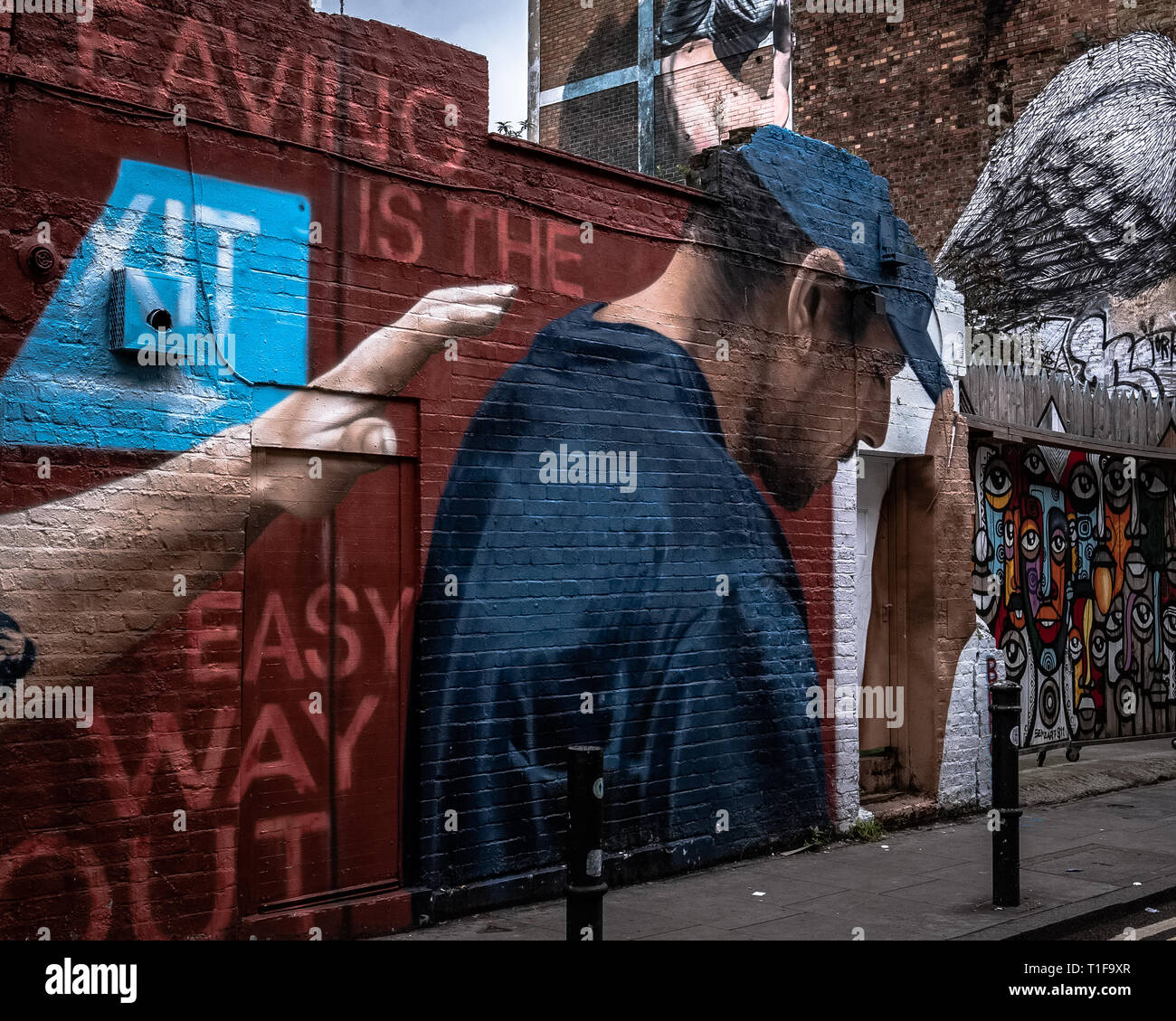 Uk symbol graffiti hi-res stock photography and images - Alamy
