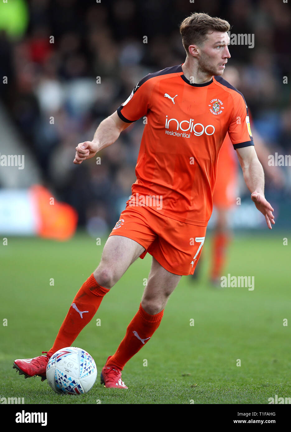 Luton Town's Jack Stacey Stock Photo - Alamy