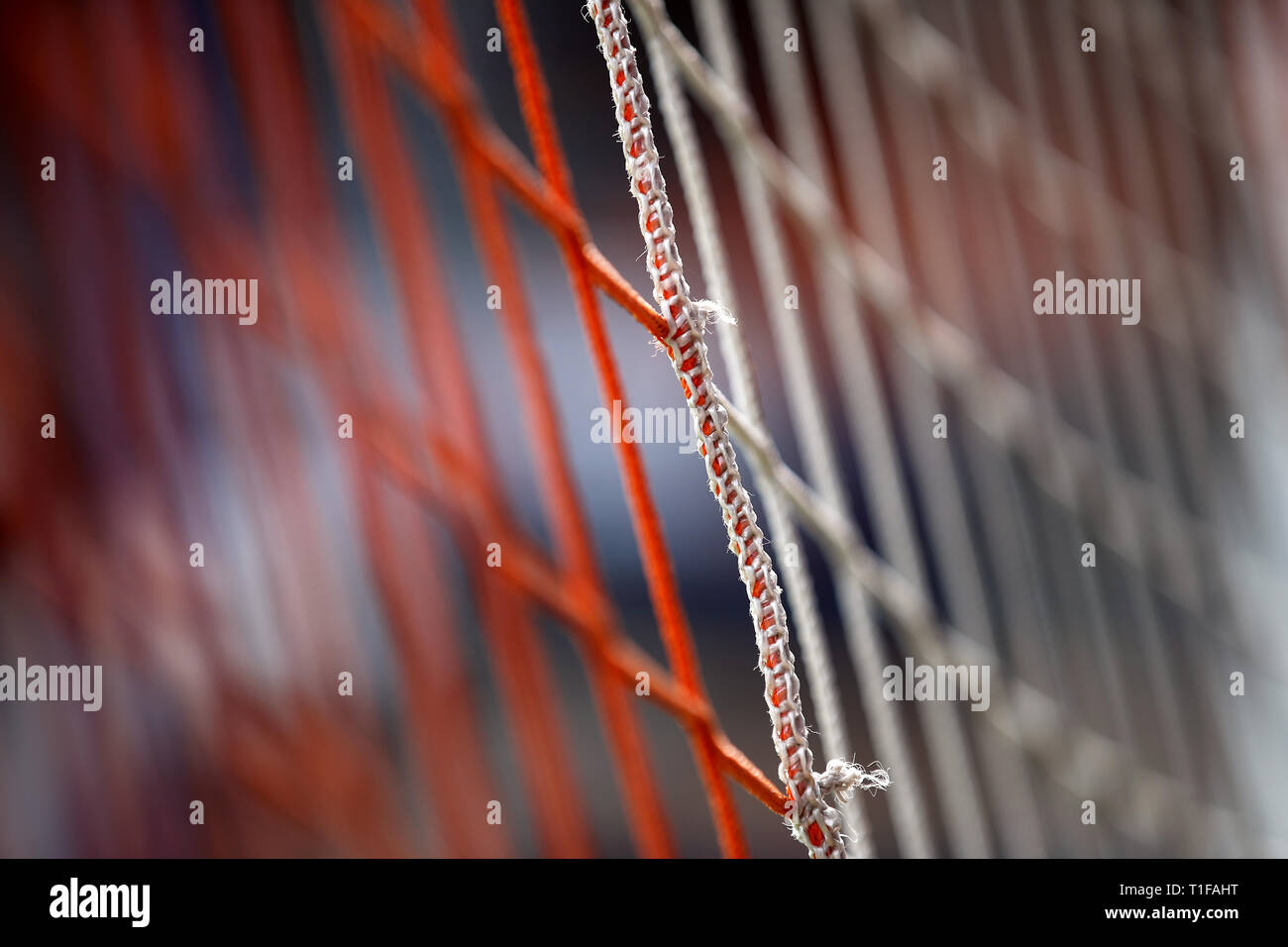 Close up of the goal net Stock Photo - Alamy