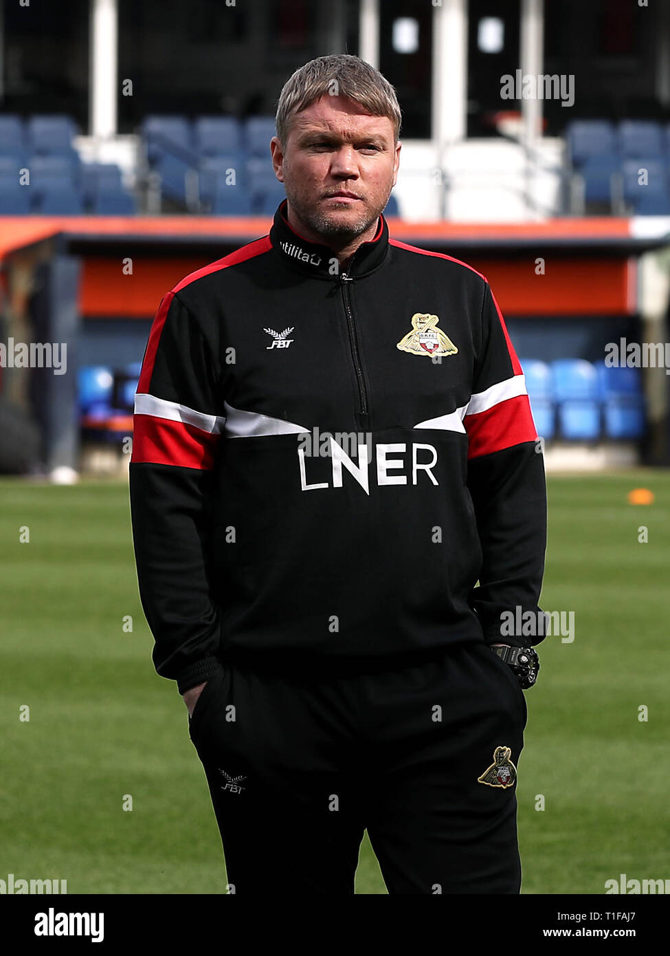 Doncaster Rovers manager Grant McCann Stock Photo - Alamy