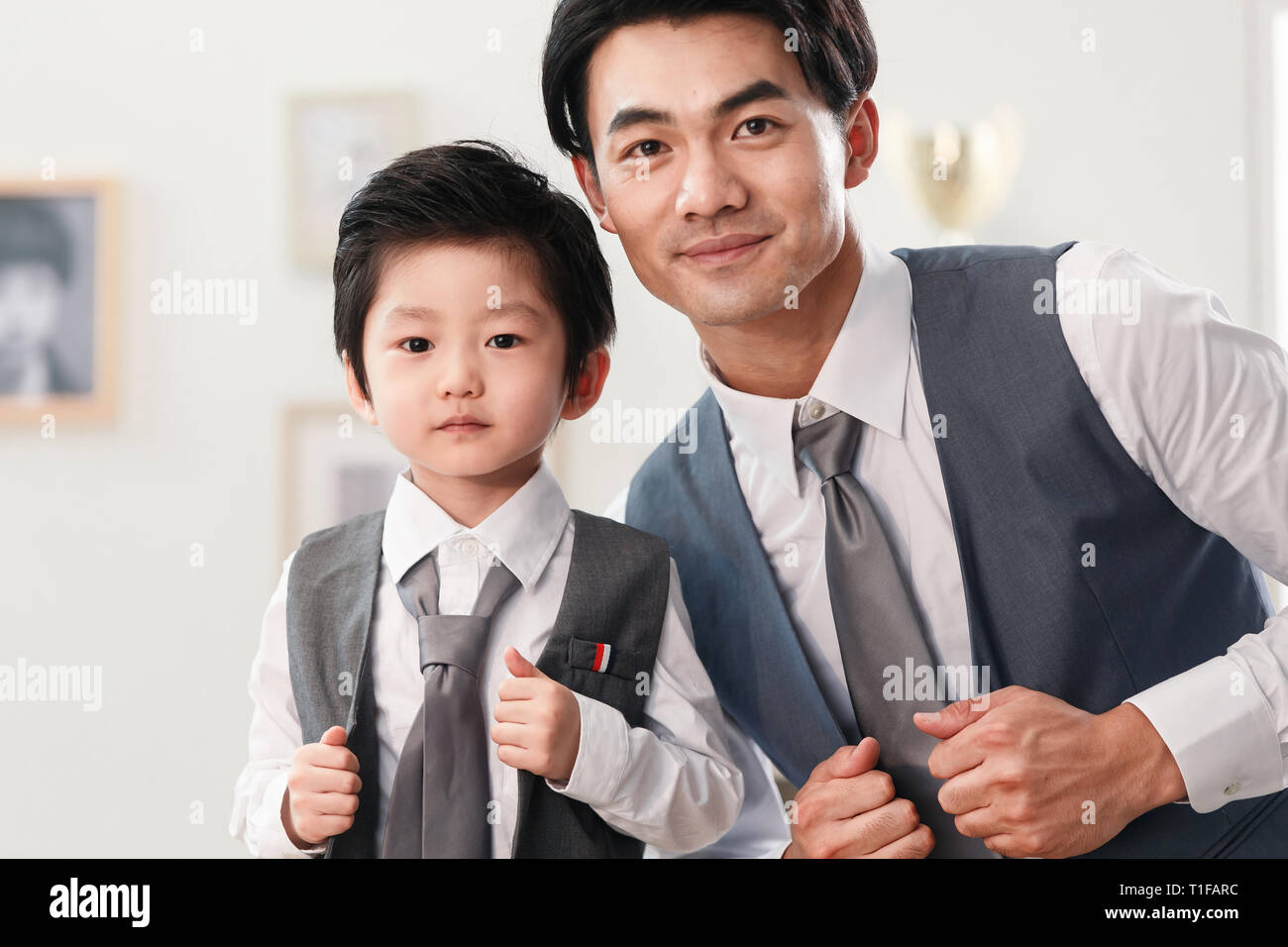 Getting dressed child dress hi-res stock photography and images - Alamy