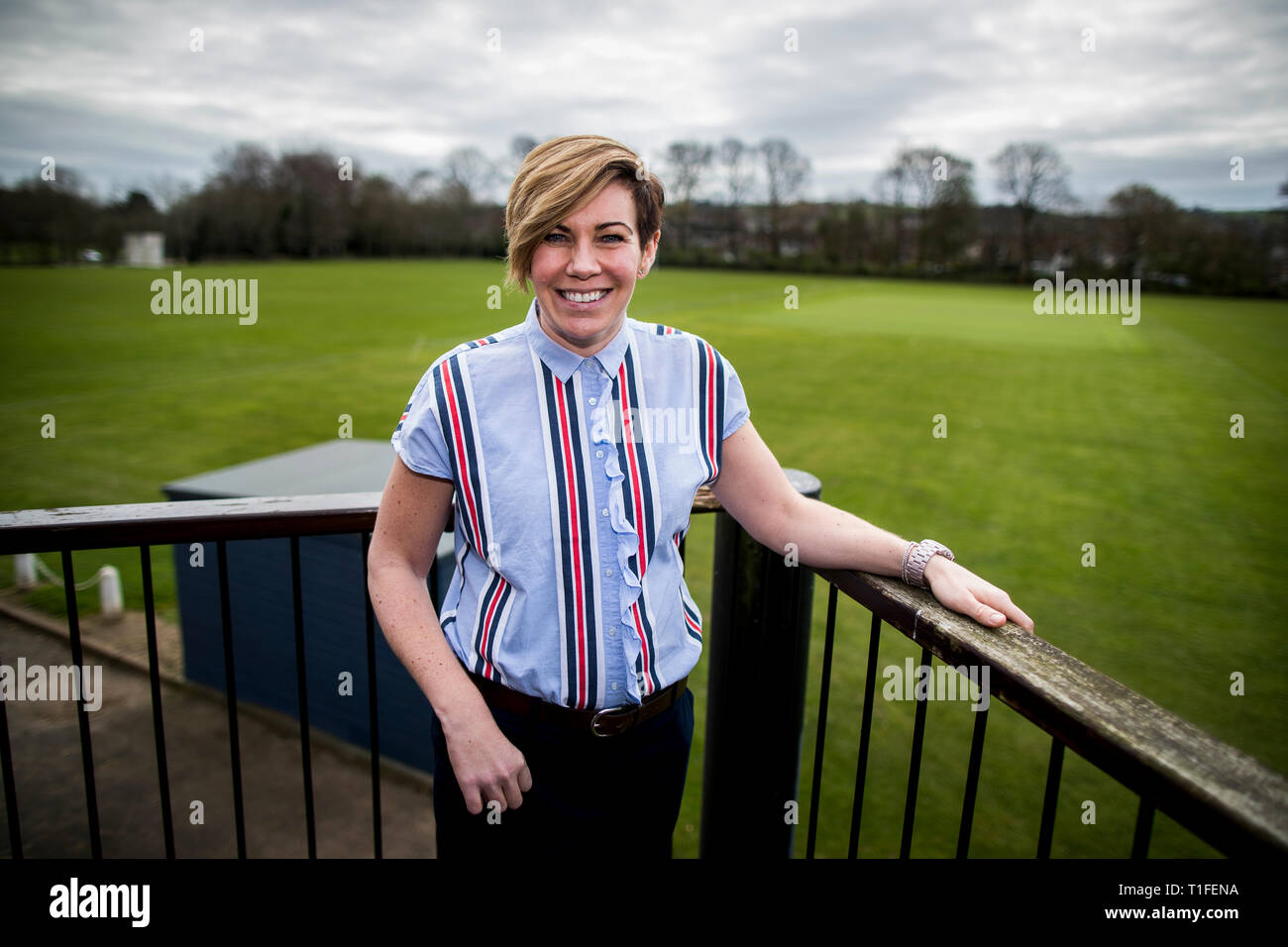 Clodagh Dunlop spoke of her own experience of having a stroke in 2015 ...