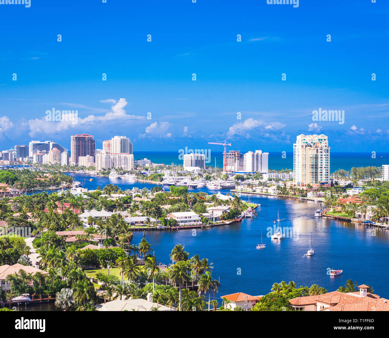 Florida barrier island aerial hi-res stock photography and images - Alamy