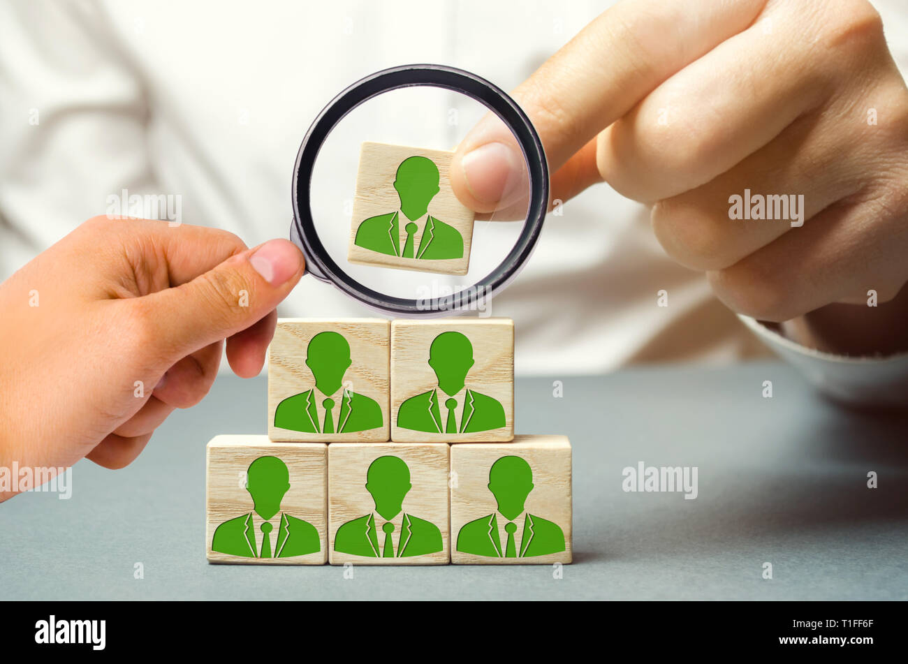 Leader in search of new employees and specialists. Personnel selection ...