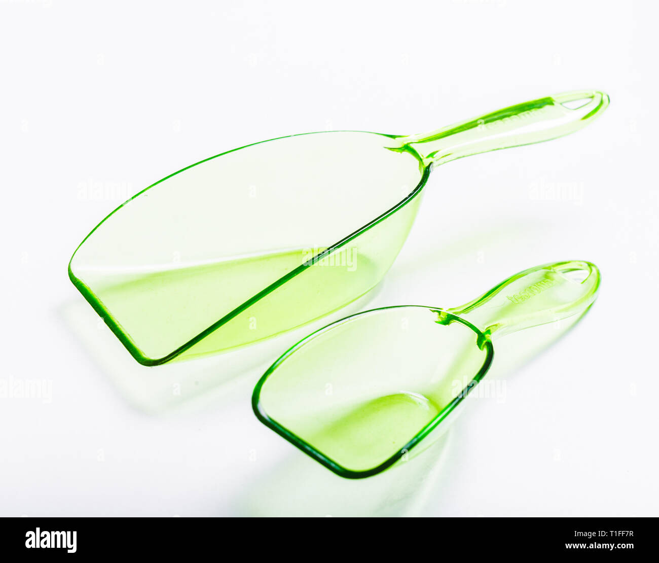 plastic scoop isolated Stock Photo - Alamy