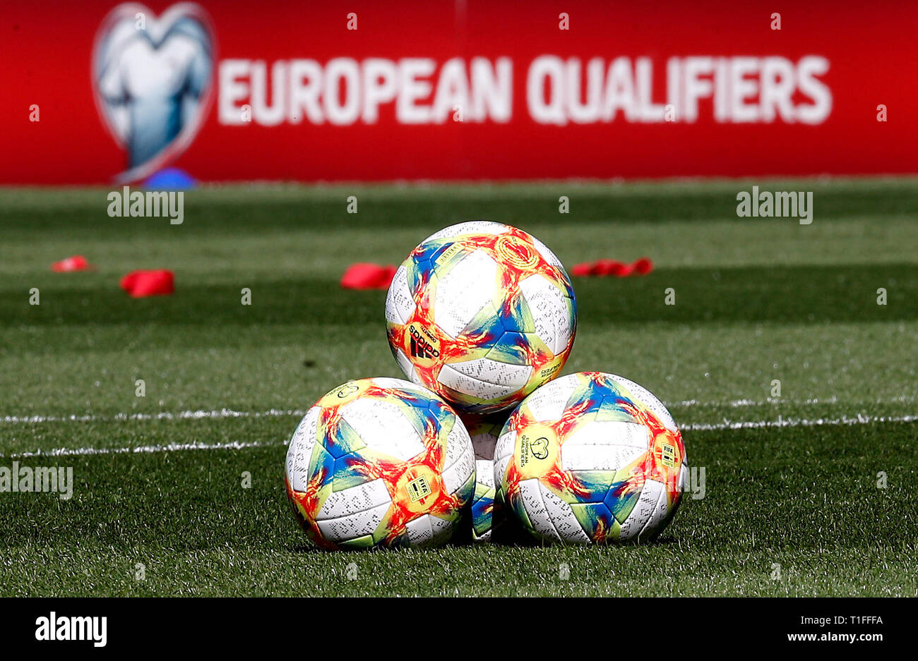 Official european qualifiers ball hi-res stock photography and images ...