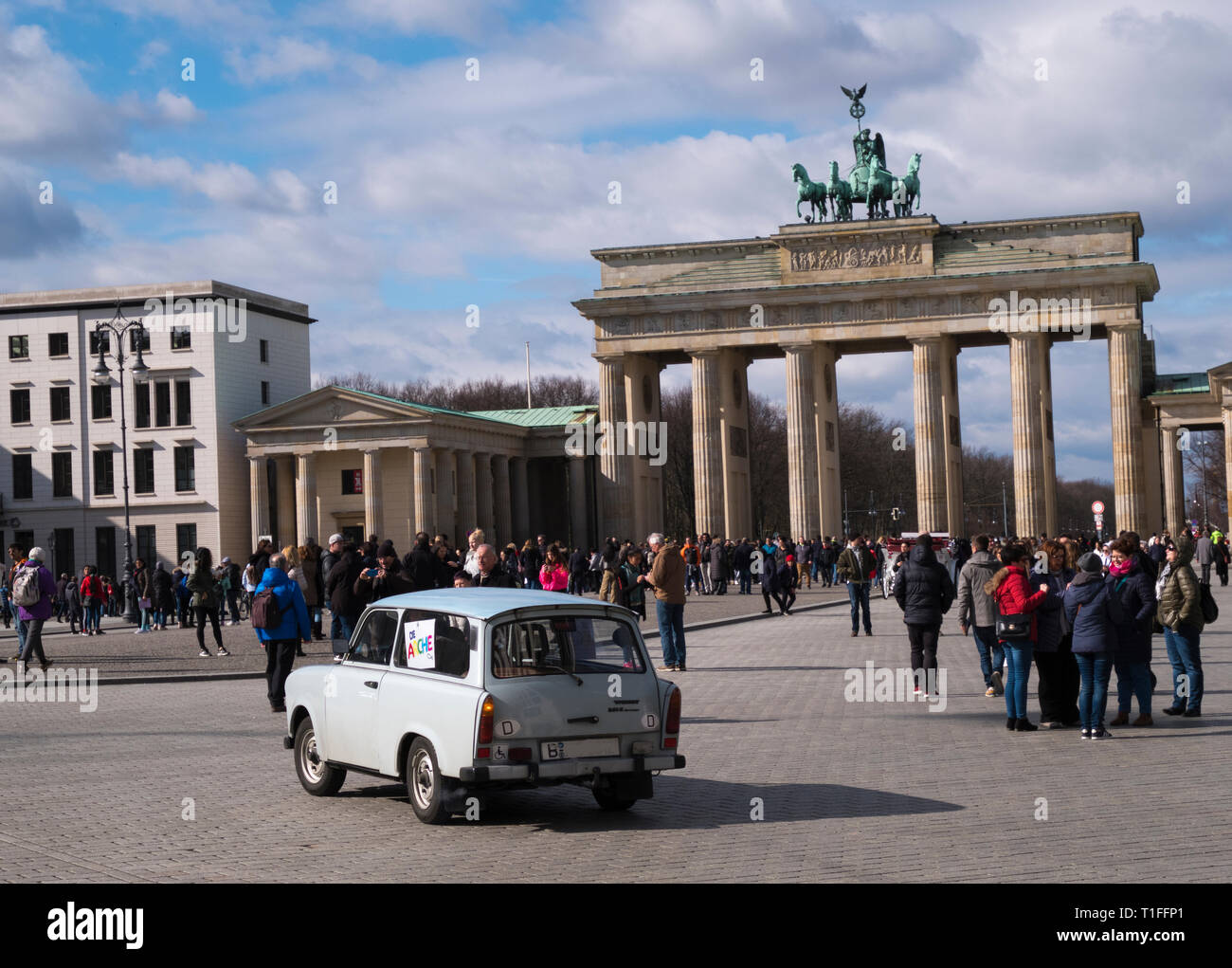 Berlin Brandenburg Gate Cars