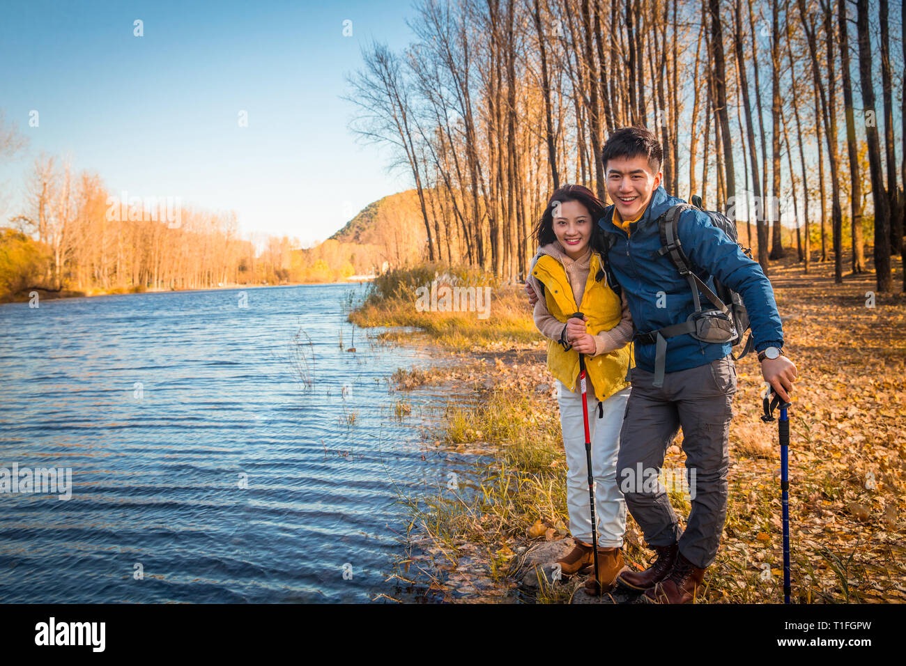 Asian young people outing hi-res stock photography and images - Alamy