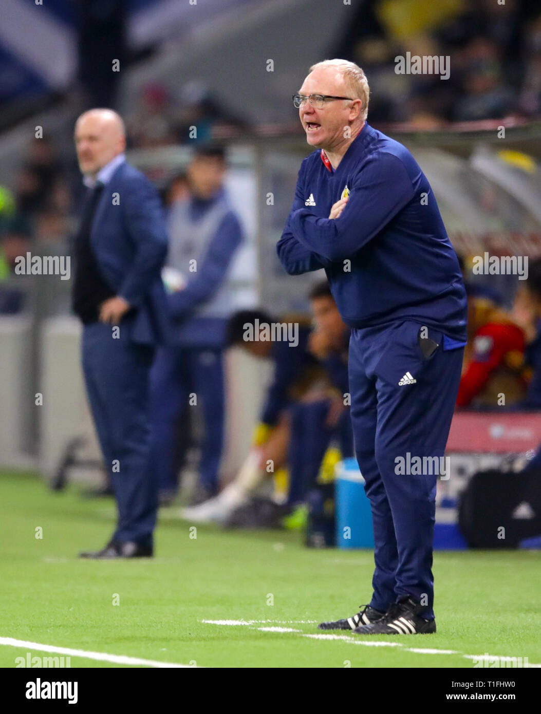 Scotland manager Alex McLeish Stock Photo - Alamy