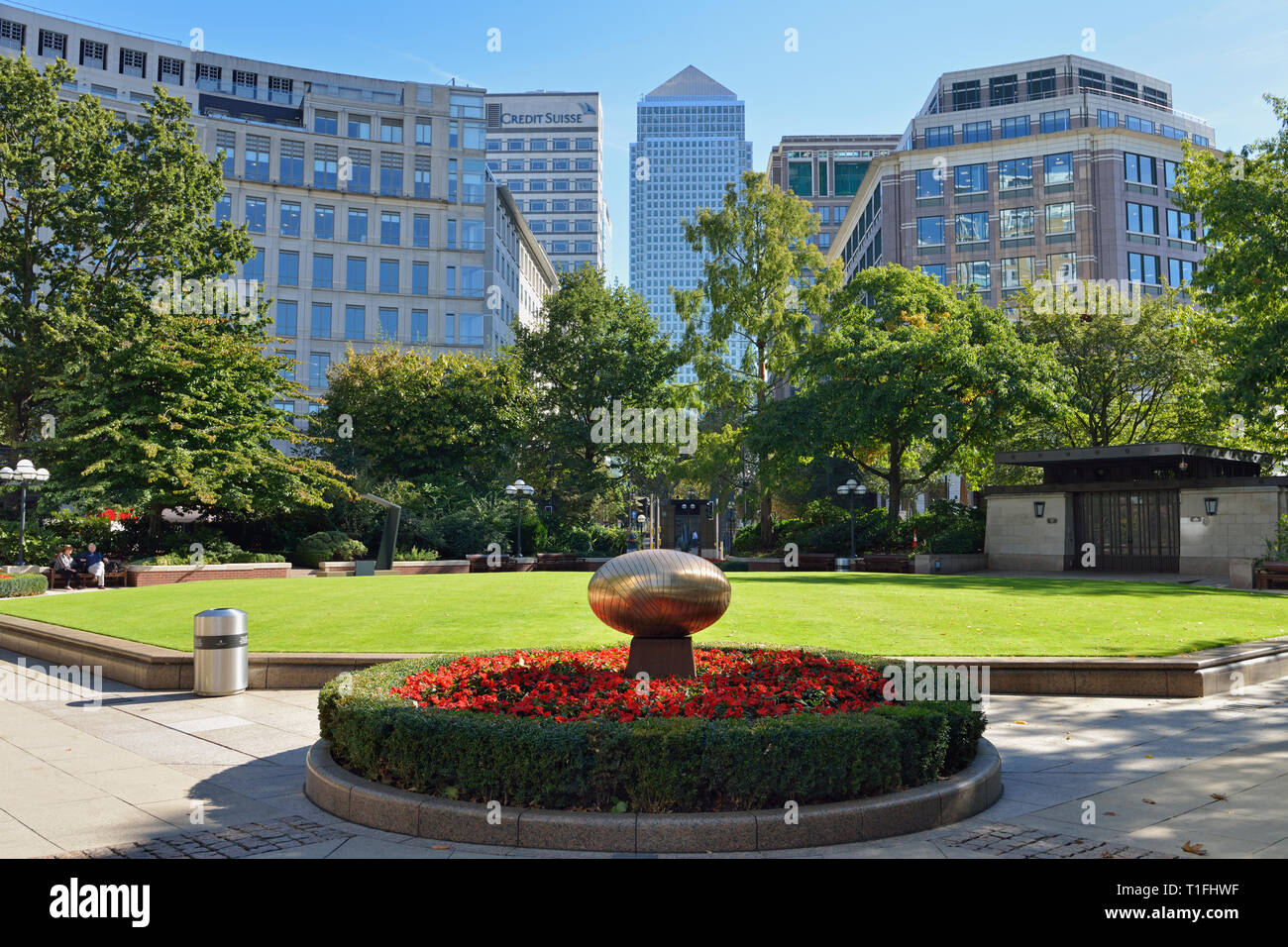 Westferry circus roundabout hi-res stock photography and images - Alamy