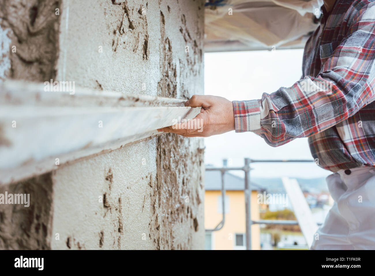 External plaster hi-res stock photography and images - Alamy