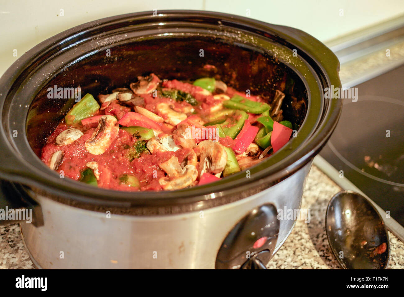 Slow cooker meals Stock Photo - Alamy